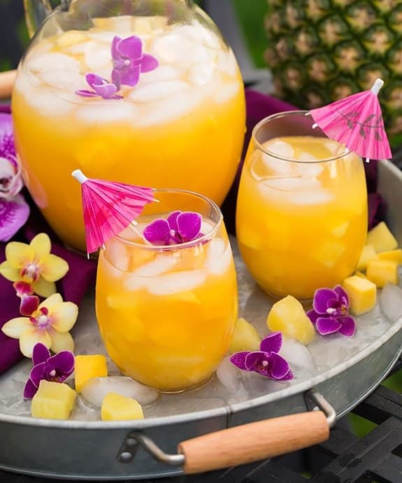 Pineapple Mango Lemonade | Punchfork