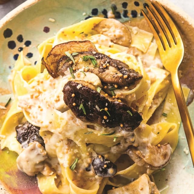 Creamy Pasta with Porcini & Mustard Seed Sauce From Michał Korkosz ...