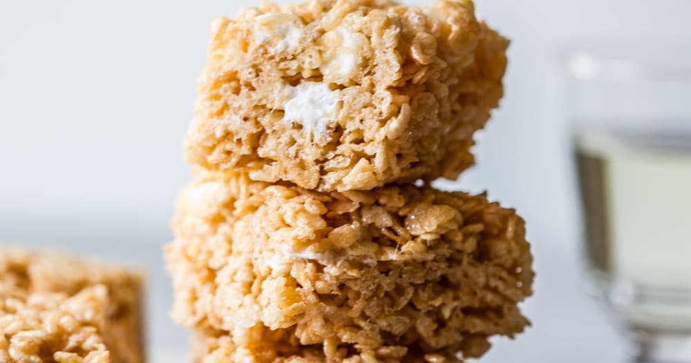 Champagne Rice Krispie Treats | Punchfork