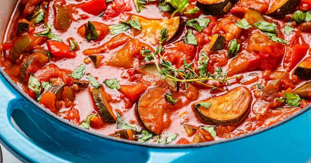 Ratatouille (One-Pot Vegetable Stew) | Punchfork