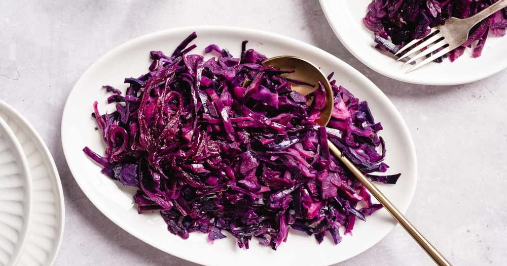 Instant Pot Braised Red Cabbage | Punchfork