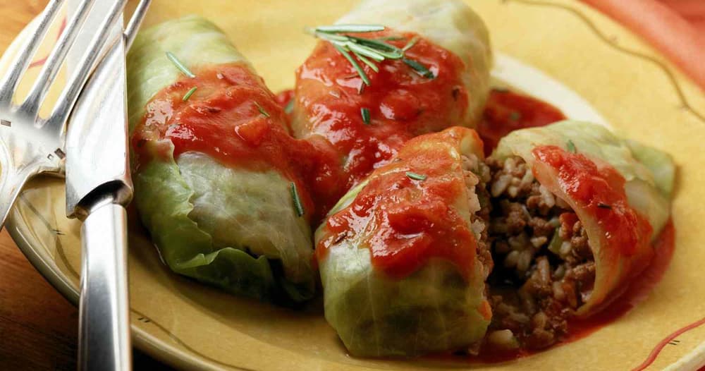 Russian Stuffed Cabbage - Golubtsi or Golubtsy | Punchfork