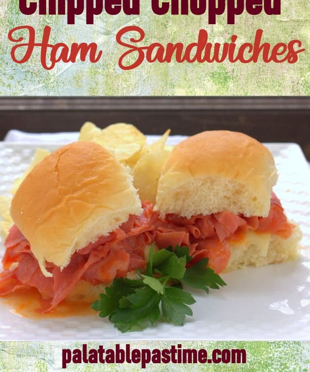 Chipped Chopped Ham Sandwiches | Punchfork