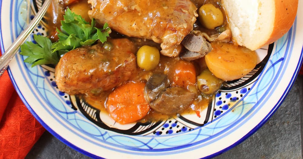 Slow Cooker Maltese Rabbit Stew | Punchfork