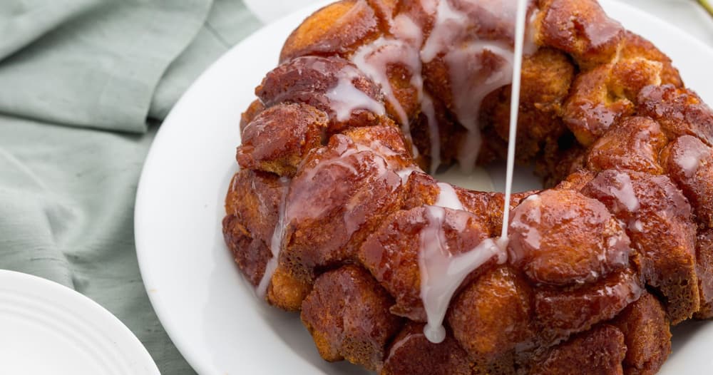 Pumpkin Cheesecake-Stuffed Monkey Bread | Punchfork