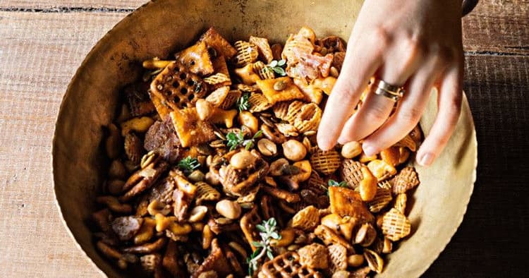 Spicy-Sweet Maple Snack Mix | Punchfork