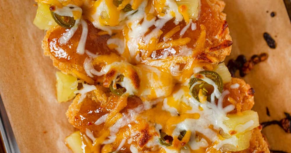 Dominos Spicy Jalapeno Pineapple Chicken Copycat | Punchfork