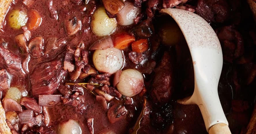 Coq Au Vin with Cocoa Powder | Punchfork