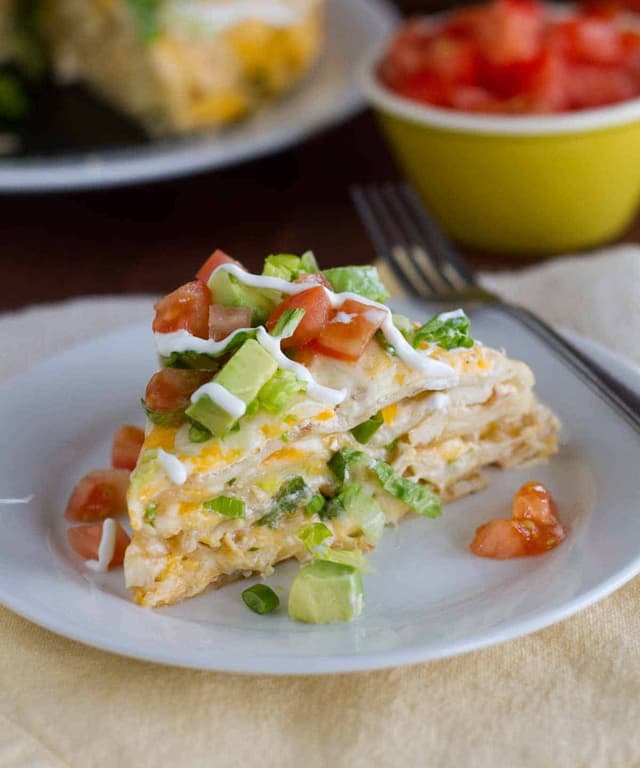 Chicken Tortilla Stack | Punchfork
