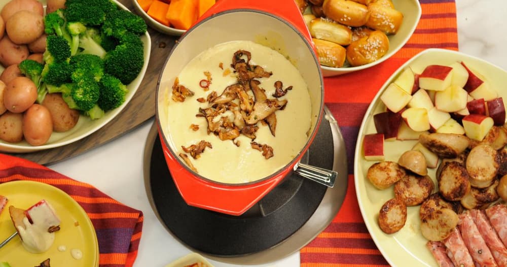 Garlic Mushroom Fondue | Punchfork