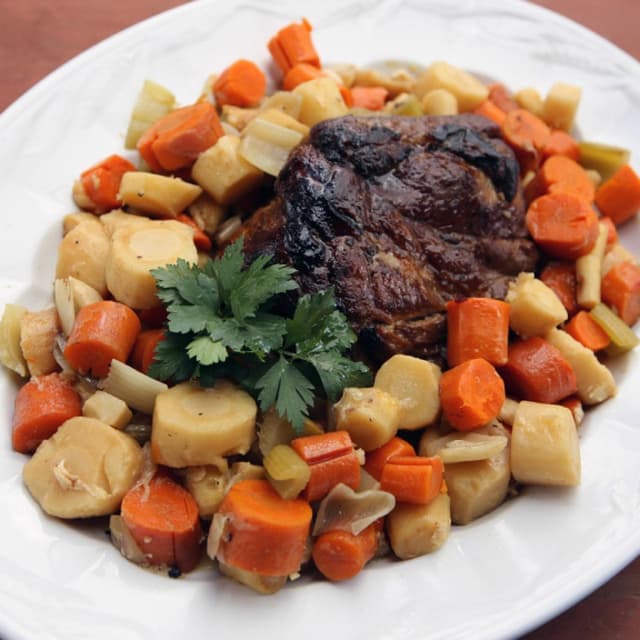 Pork Pot Roast with Root Vegetables | Punchfork