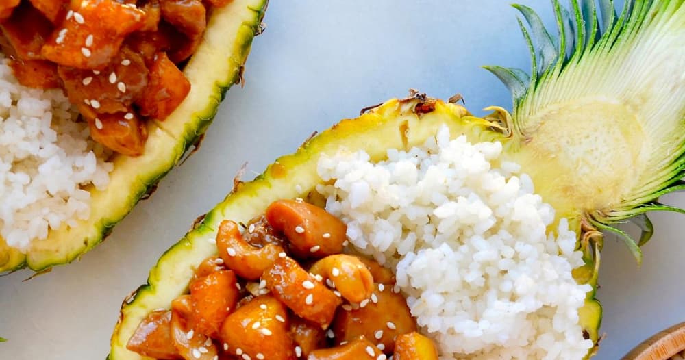 Sticky Pineapple Chicken | Punchfork