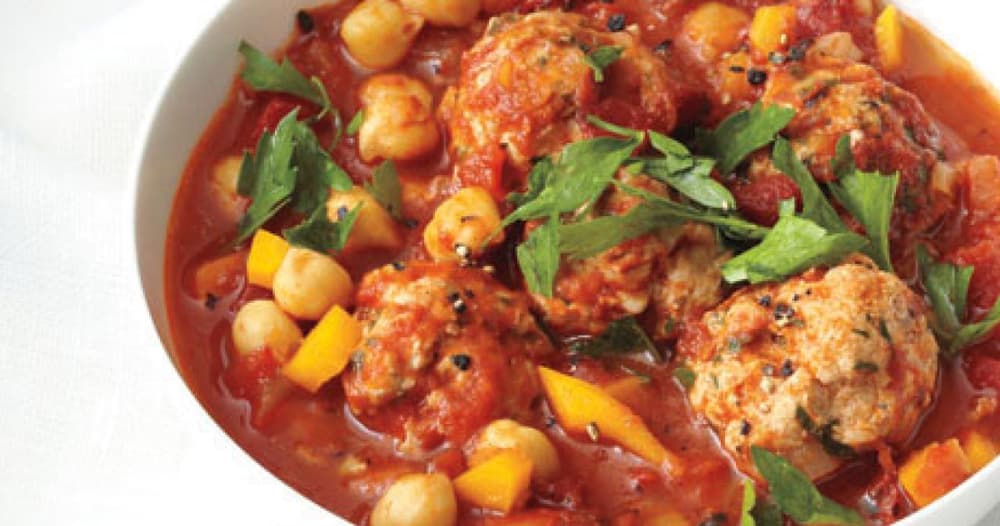 Spanish Turkey Meatball Stew | Punchfork