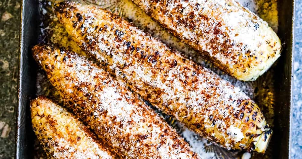 Elote or Mexican Grilled Corn | Punchfork