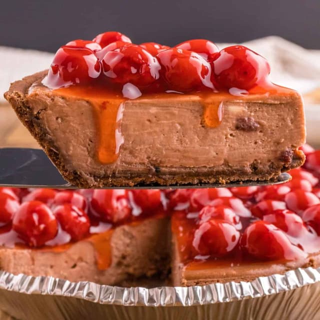 Cherry Chocolate Cheesecake | Punchfork