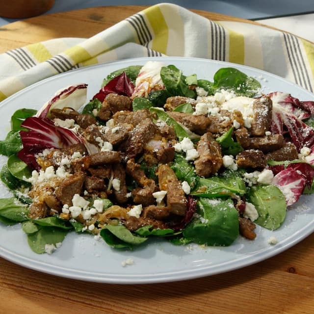 Warm Beef Tri-Tip Salad | Punchfork