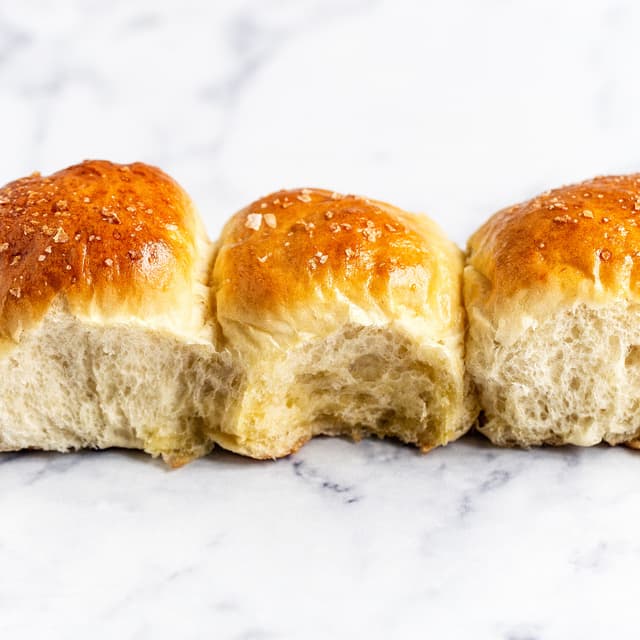 Soft Butter Dinner Rolls | Punchfork