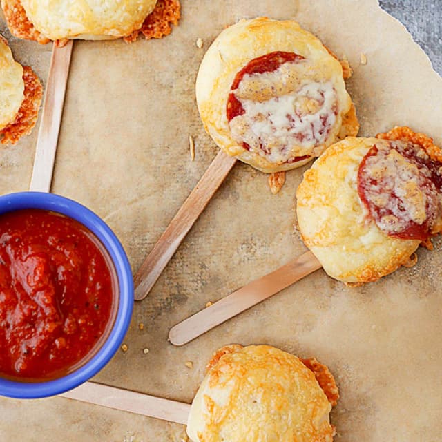 Pizza Lollipops | Punchfork