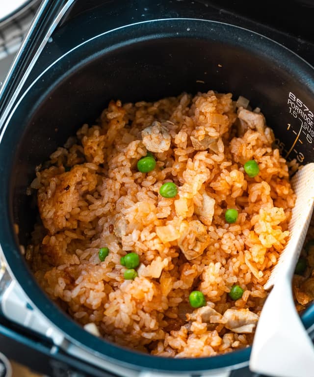 Rice Cooker Japanese Ketchup Rice | Punchfork