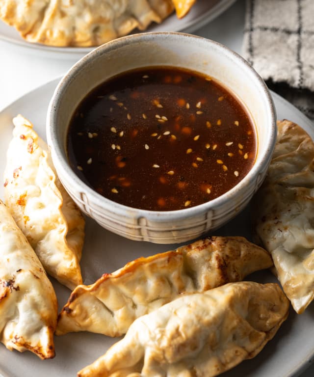 Gyoza Dipping Sauce (How to Cook Dumplings) | Punchfork