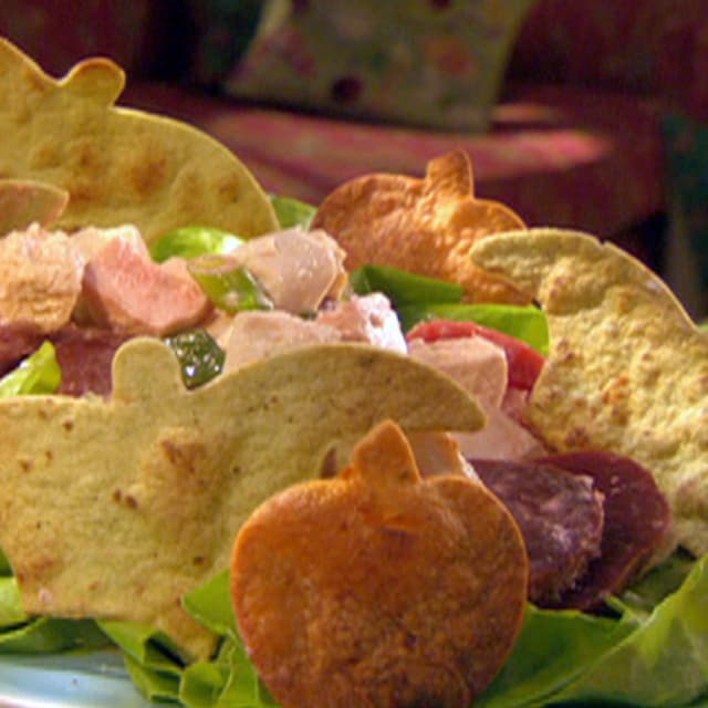 Vampire Chicken-Beet Salad with Scallions and Goat Cheese and Onion ...