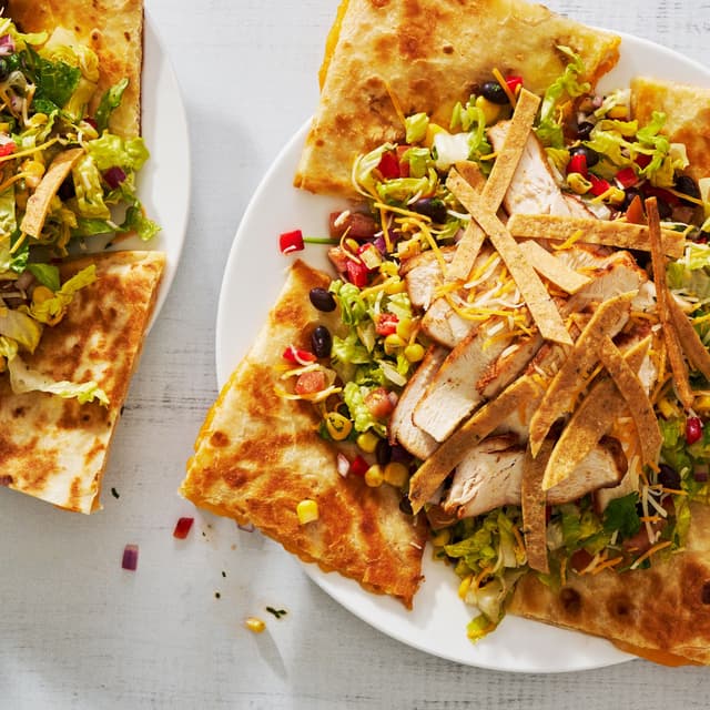 Copycat Chili's Quesadilla Explosion Salad | Punchfork