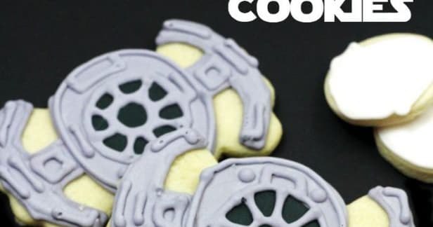Homemade Star Wars TIE Fighter Cookies | Punchfork