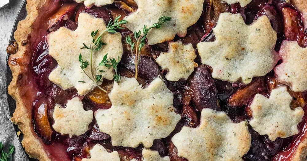 Prune Plum Pie | Punchfork