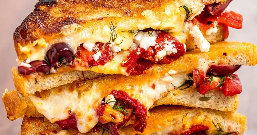 Greek Grilled Cheese | Punchfork