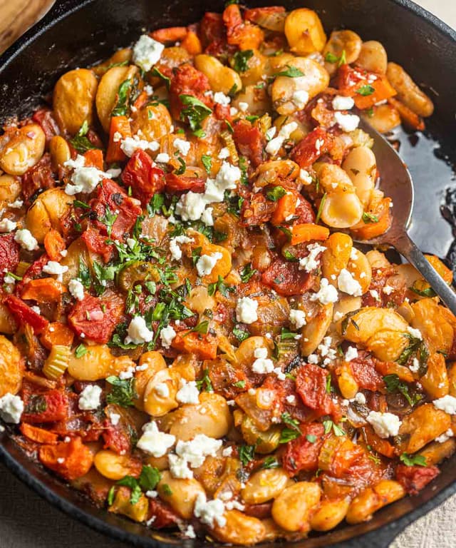 Gigantes Plaki (Greek-Style Baked Giant Beans) | Punchfork