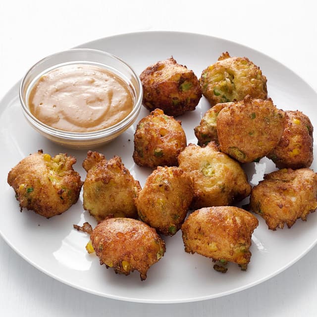 Smoked Cheddar Hush Puppies | Punchfork
