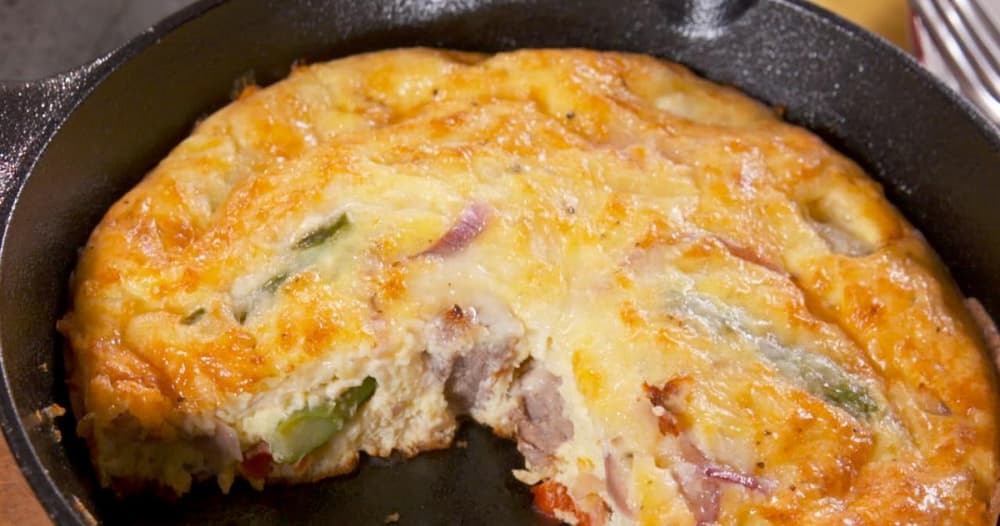 Kitchen Sink Frittata | Punchfork