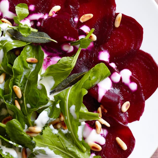 Salt-Roasted Beet Carpaccio | Punchfork