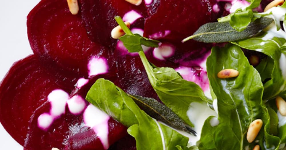 Salt-Roasted Beet Carpaccio | Punchfork