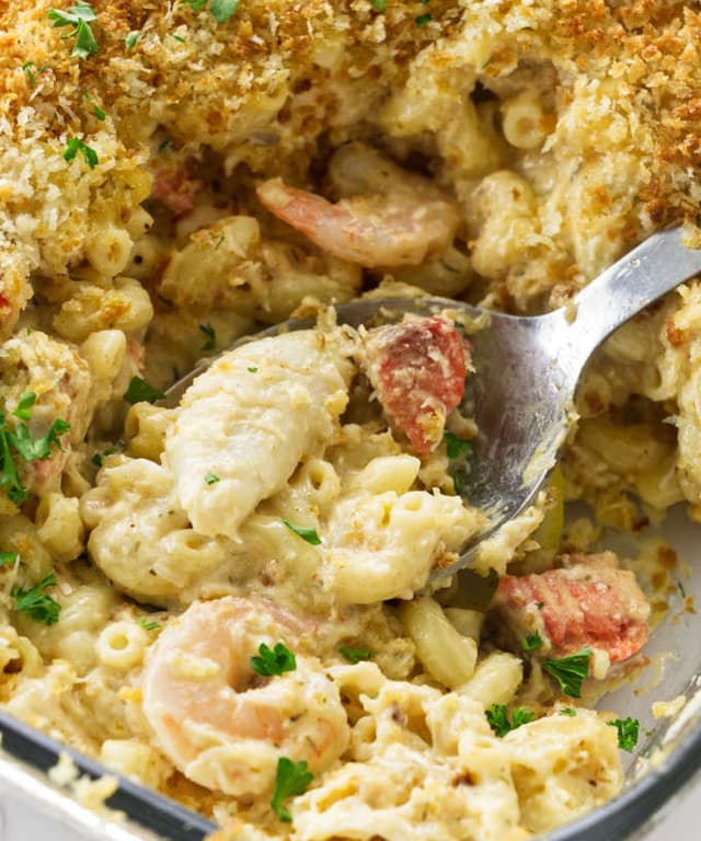 Seafood Mac and Cheese | Punchfork