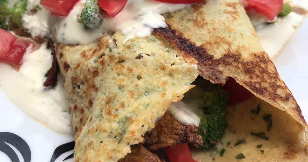 Chicken Crepe Riviera | Punchfork