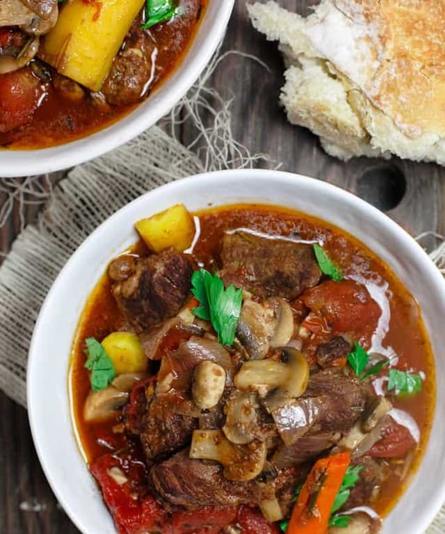 Crock Pot Italian Beef Stew | Punchfork