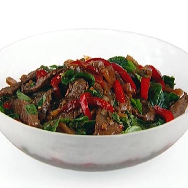 Spicy Mint Beef | Punchfork