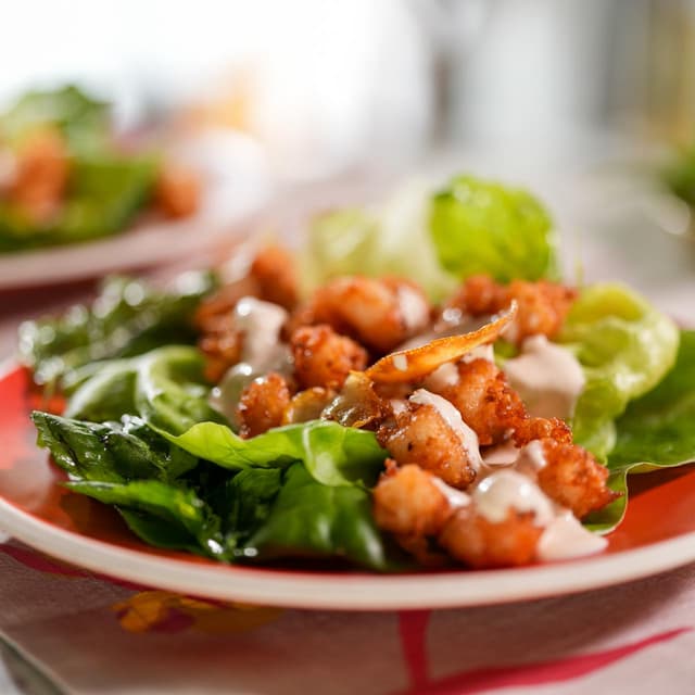 Shrimp with a Yuzu Dressing | Punchfork