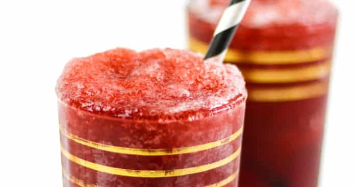 Cheerwine Bourbon Slushies | Punchfork