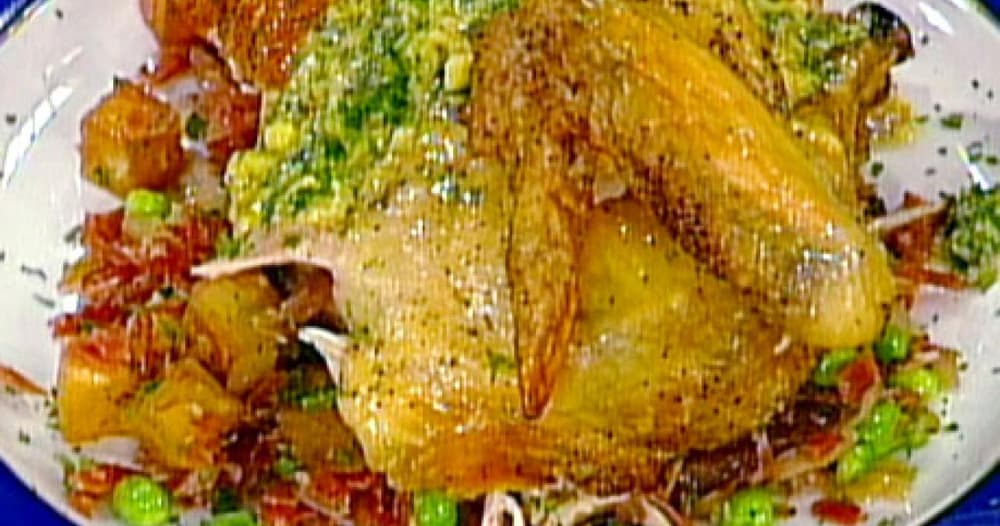 Delmonico Chicken Clemenceau | Punchfork