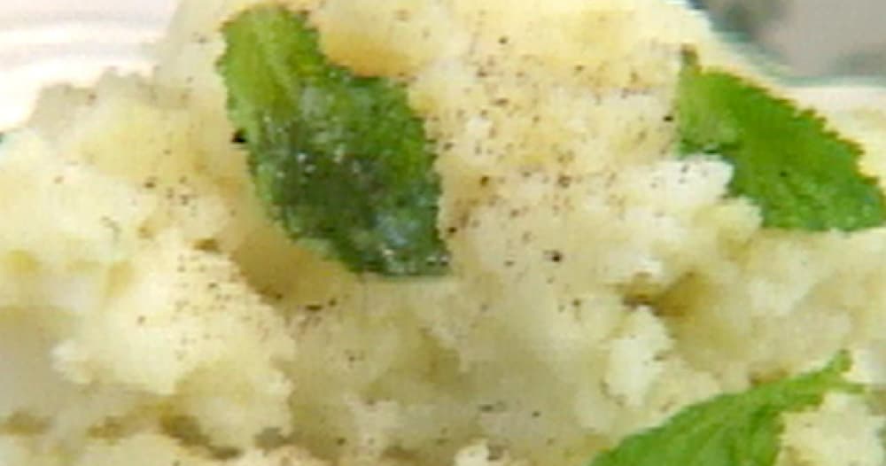 Mashed New Potatoes with Fresh Mint | Punchfork