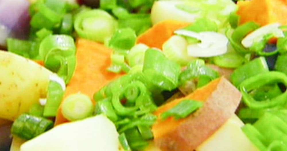 Tricolor Potato Salad | Punchfork