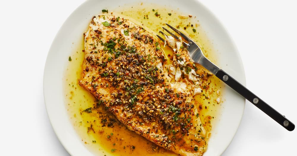 Butteriest Black Pepper Fish | Punchfork
