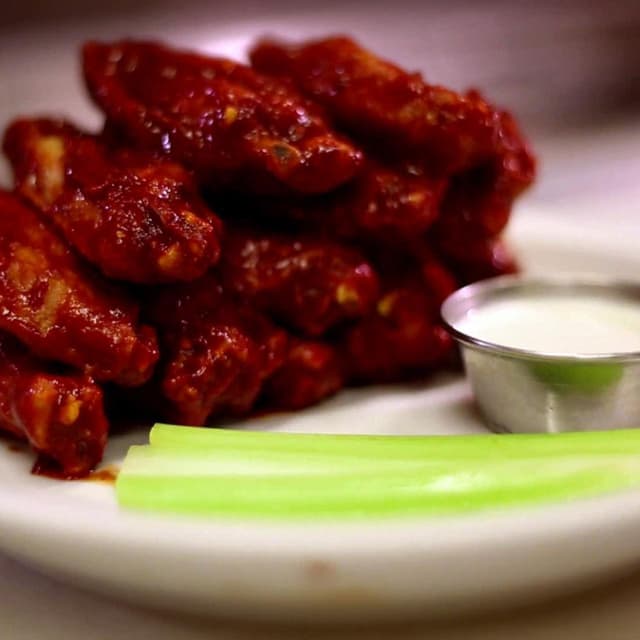 BBQ Volcano Chipotle Wings | Punchfork