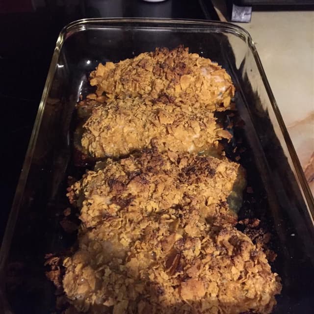 Crispy Baked Cereal Chicken | Punchfork