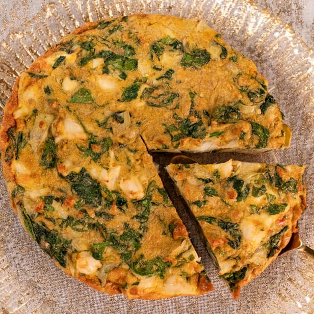 Crab and Artichoke Frittata | Punchfork