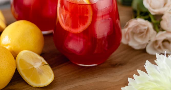 Iced Passion Tea Lemonade | Punchfork