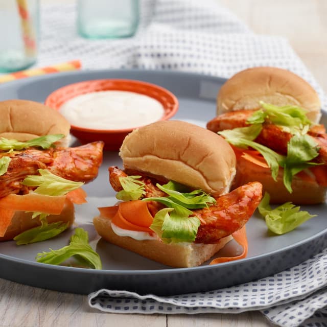 Buffalo Chicken Sliders | Punchfork