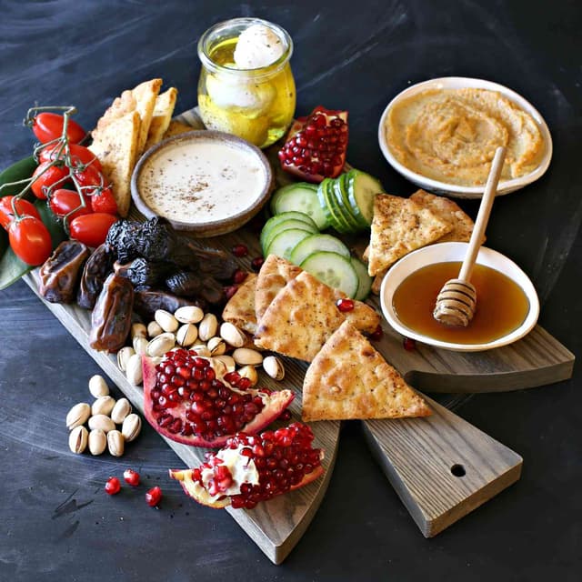 Middle Eastern-Inspired Cheese Board | Punchfork